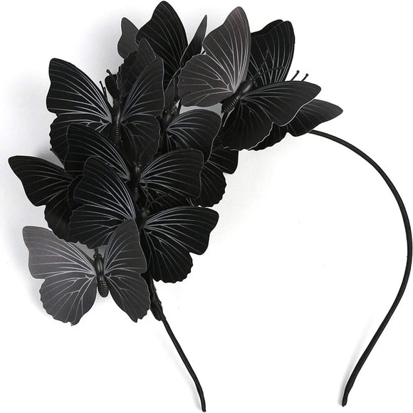 Boutique | Accessories | Butterfly Fascinator Hat Monarch Butterfly ...